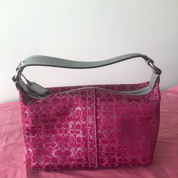 Coach | Bags | Hot Pink Coach Mini Purse | Poshmark